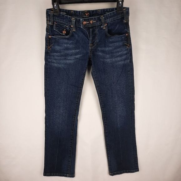 Vigoss | Jeans | Vigoss Crop Jeans Rivington Womens 26 Asymmetrical 5 ...